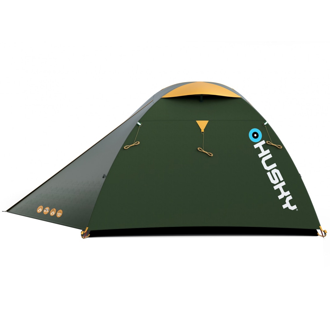 Cort camping Husky Bird 3 classic, Green - eMAG.ro