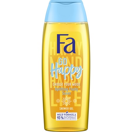 Gel de dus Fa Go Happy cu parfum fructat, Femei, 250 ml - eMAG.ro
