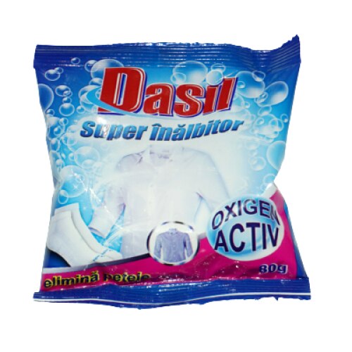 Super inalbitor pentru rufe Dasil 80 g - eMAG.ro