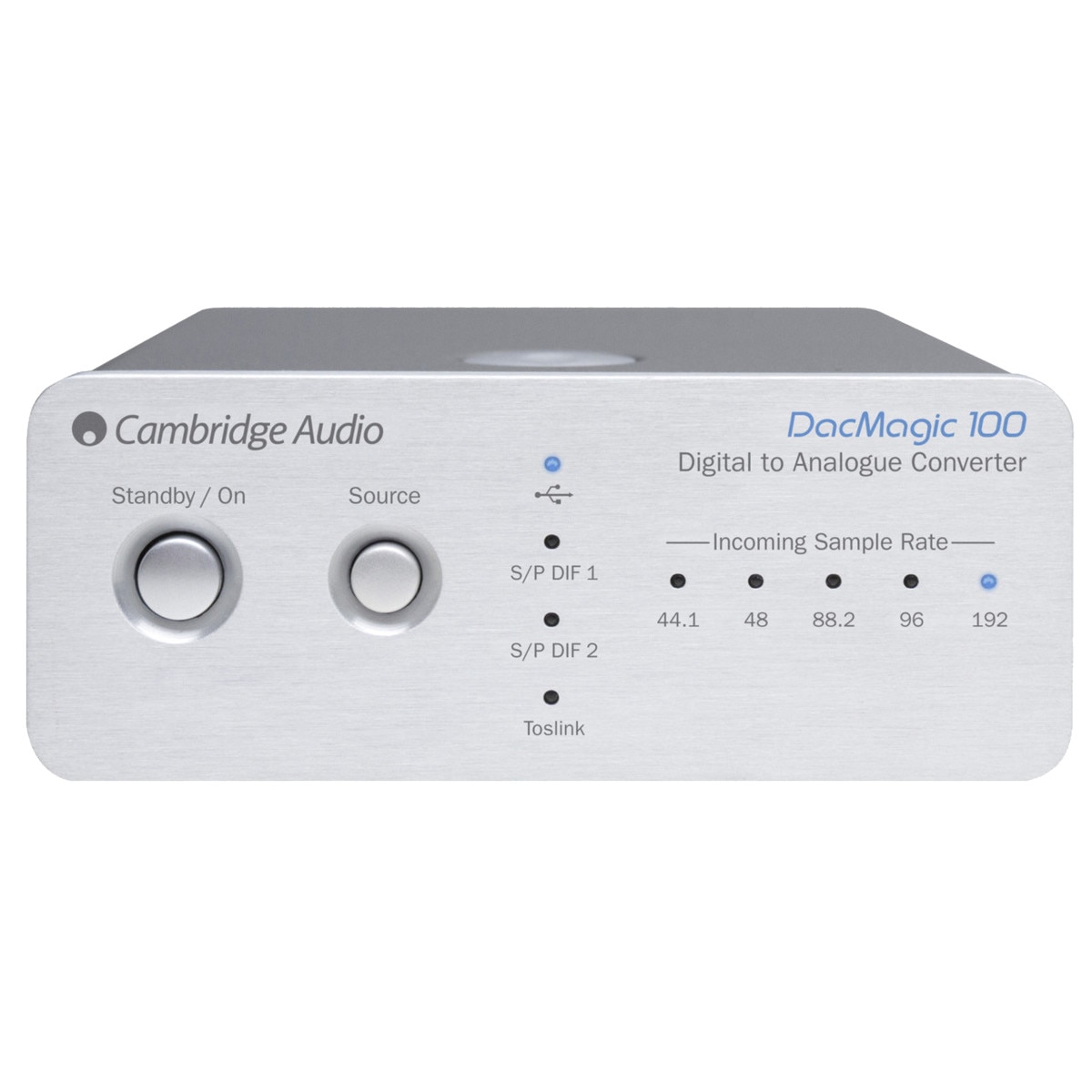 Усилвател Cambridge Audio DacMagic 100, Сребрист - eMAG.bg