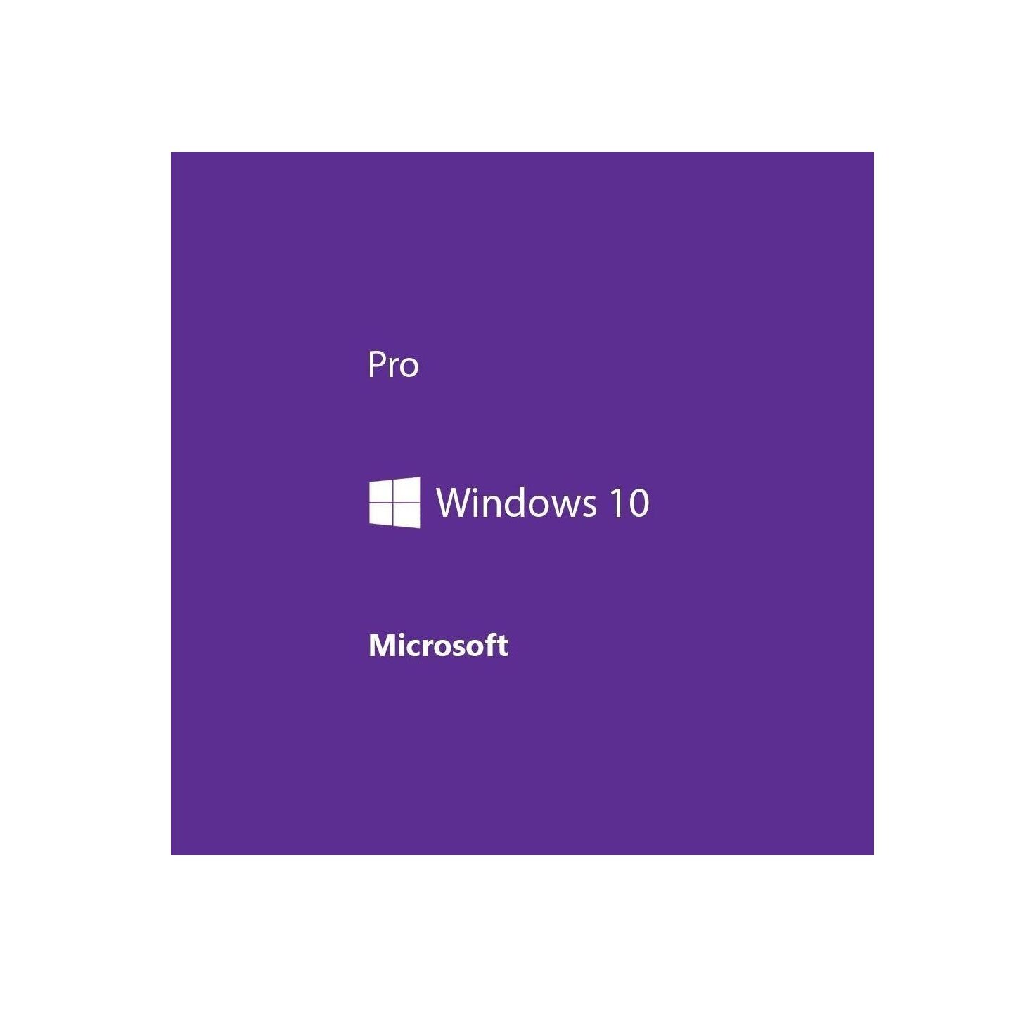 Операционна система Microsoft, Windows 10 Pro, 64Bit, Eng, Intl, 1pk ...