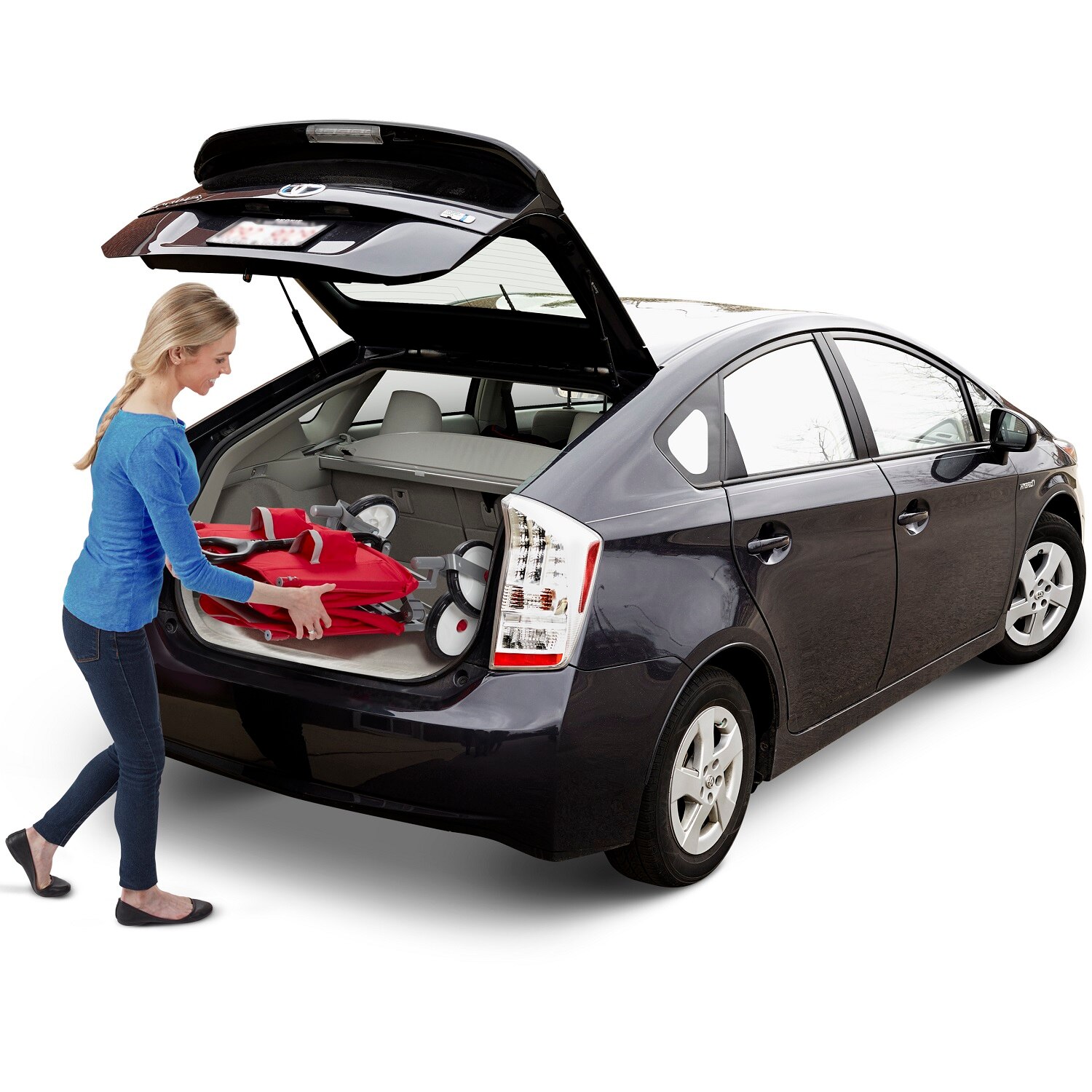 Carucior pliabil de tractat Radio Flyer - EZ Fold Wagon - eMAG.ro