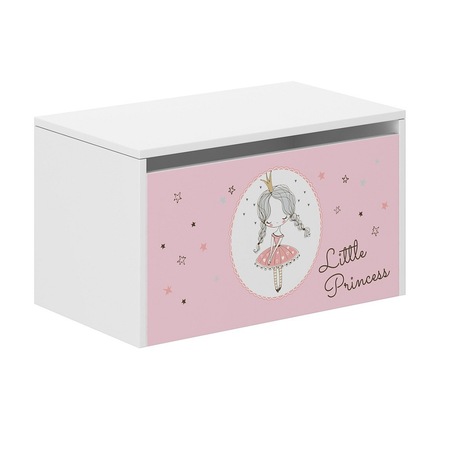 Noptiera, Wooden Toys, Alb/Roz - eMAG.ro