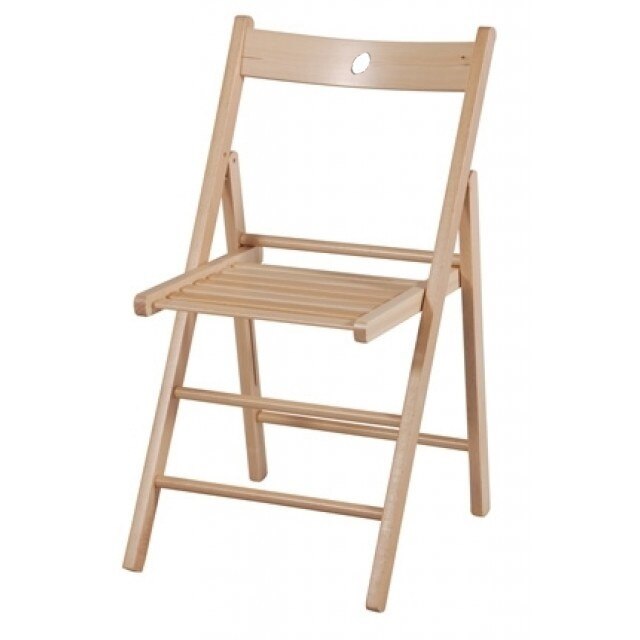 Scaun pliant lemn culoare fag - eMAG.ro