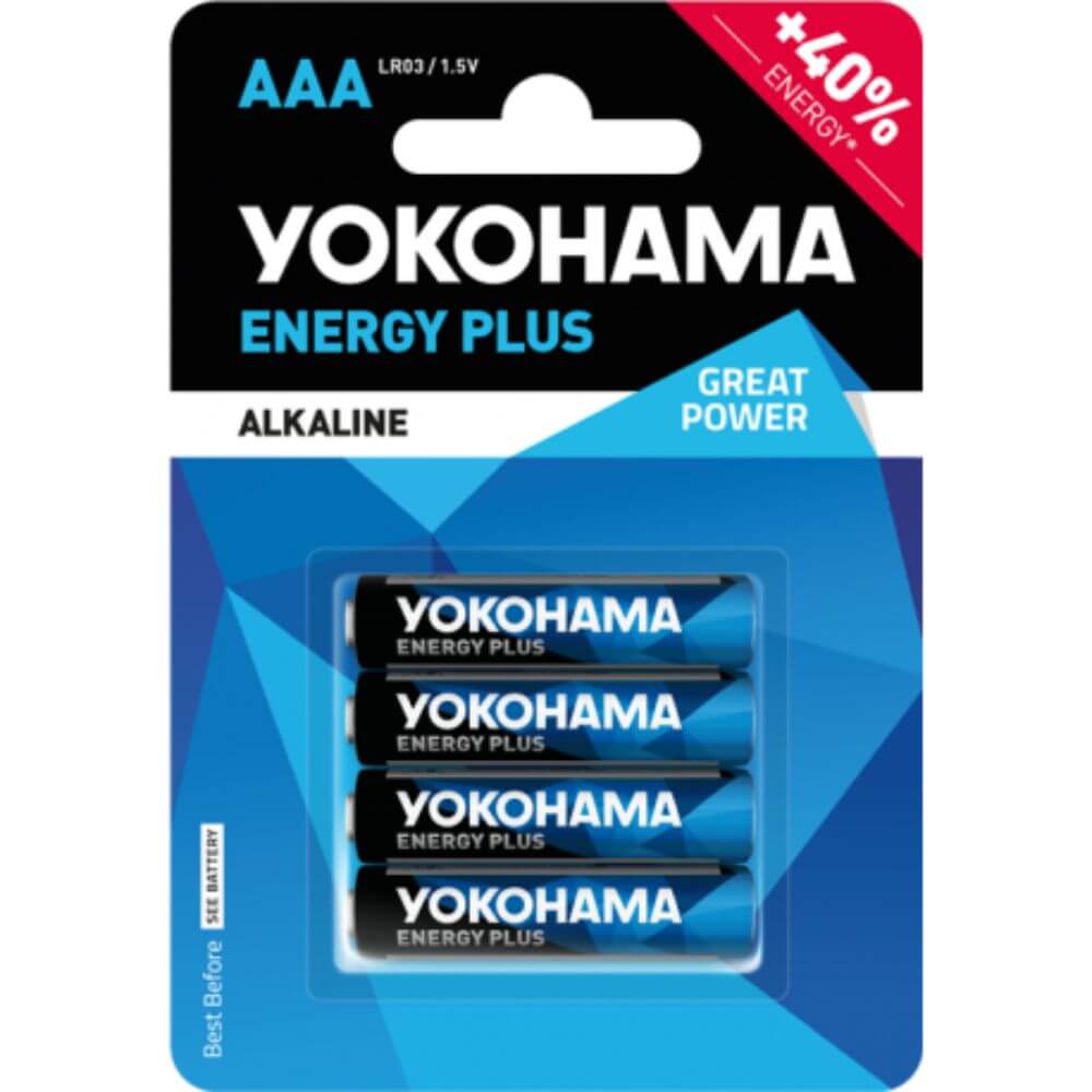 Yokohama Energy Plus extra tartós mikró AAA elem 4 darab45587 - eMAG.hu