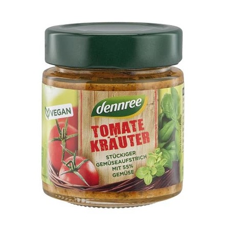 Pasta de legume cu rosii bio 120g, Dennree - eMAG.ro