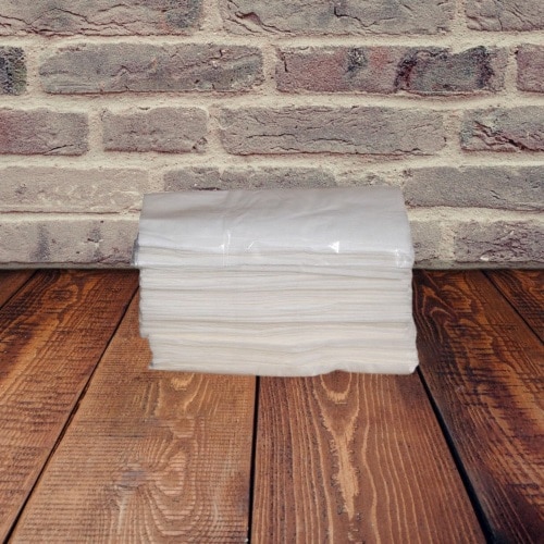 Prosoape pliate z albe, 2 straturi, 150 foi pe pachet - eMAG.ro