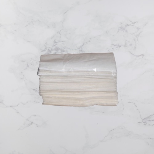 Prosoape pliate z albe, 2 straturi, 150 foi pe pachet - eMAG.ro