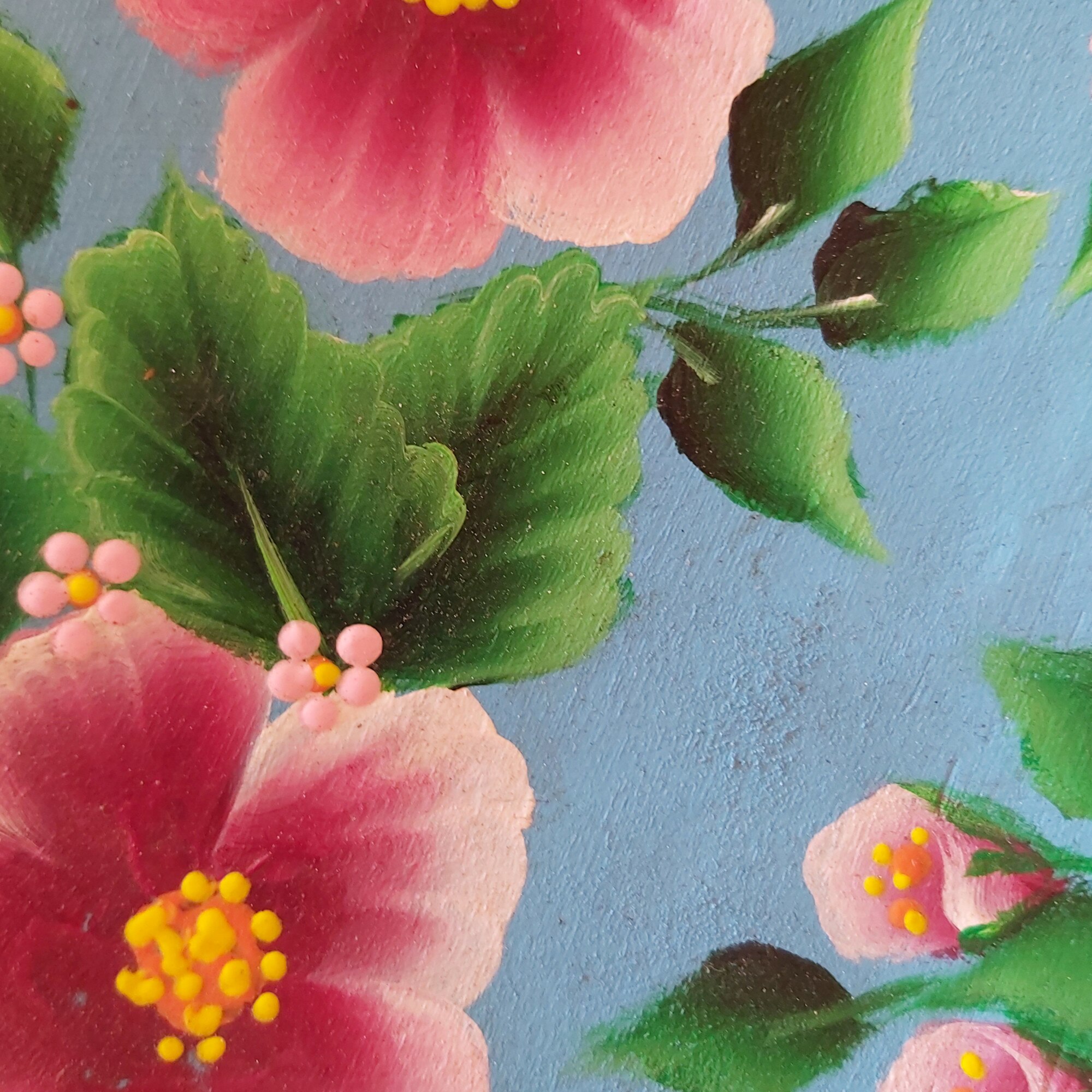 Scaun lemn cu trei picioare, living/bucatarie/dormitor,lemn, pictat ...