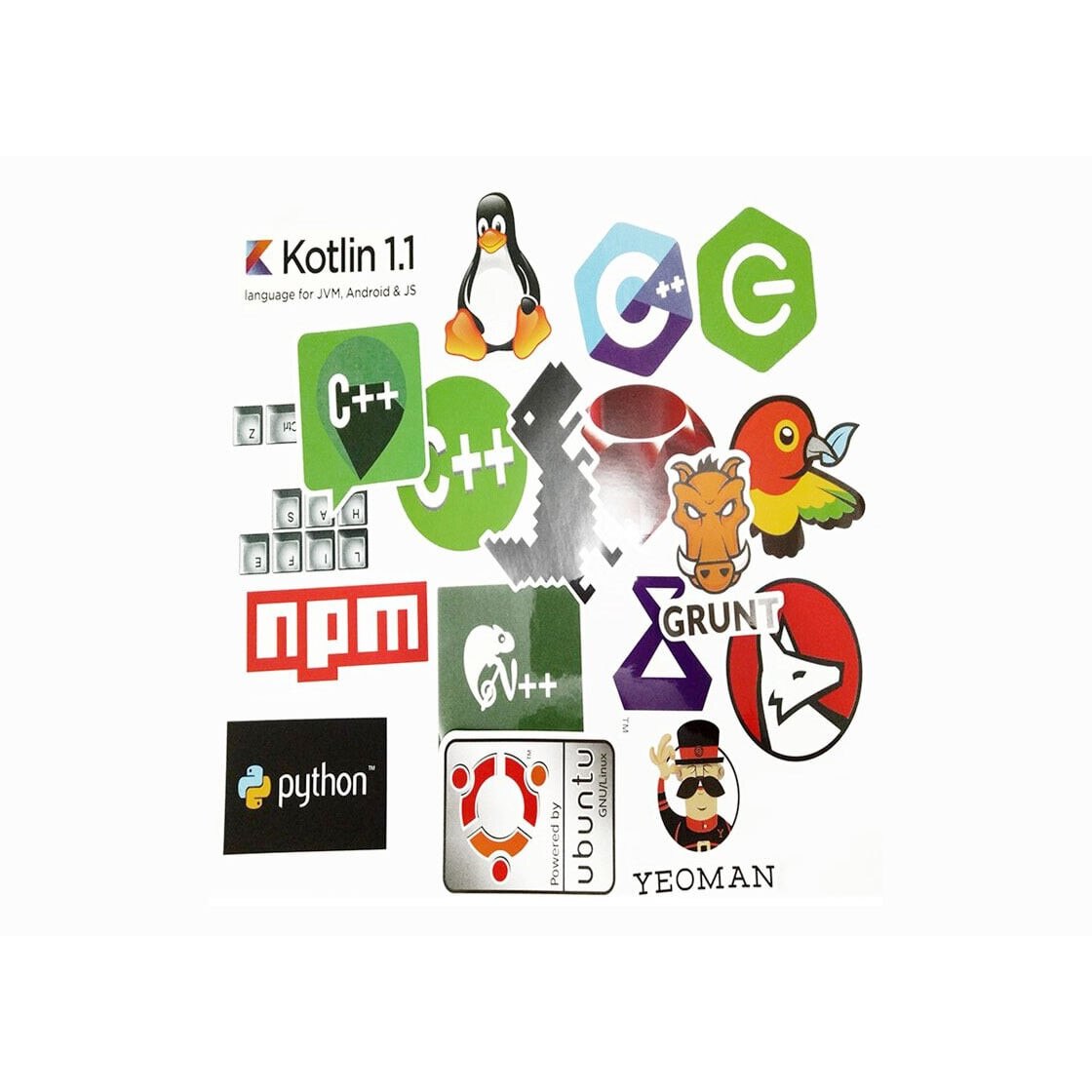 Set 72 Stickere Programatori - eMAG.ro