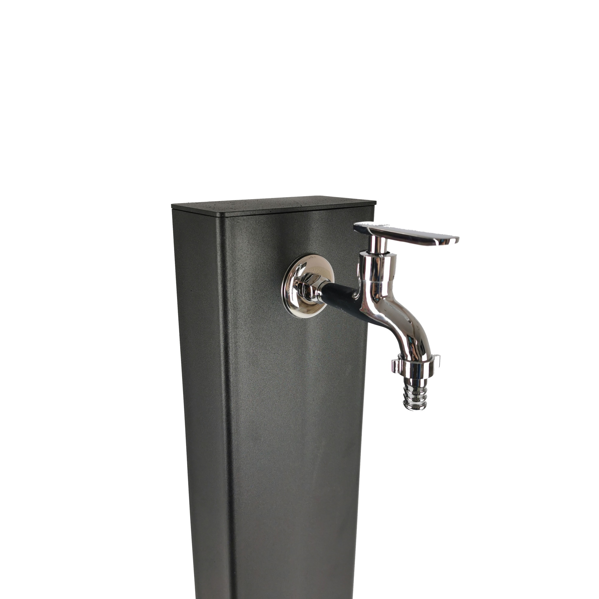 Cismea moderna pentru gradina, Neagra, Otel Vopsit Electrostatic ...