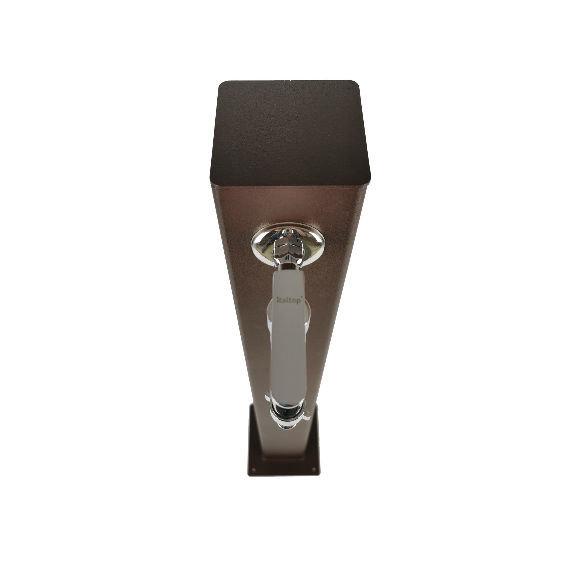 Cismea moderna pentru gradina, Maro, Otel Vopsit Electrostatic ...