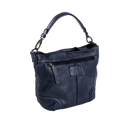 Női táska eredeti bőrből, The Chesterfield Brand, Lisa, Sötétkék - eMAG.hu