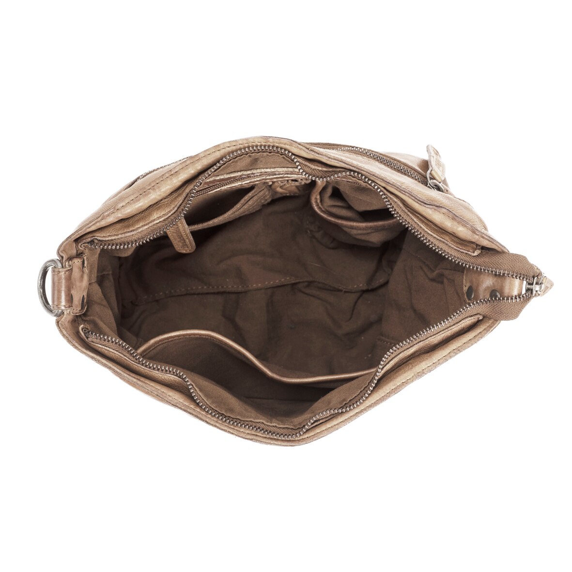 Дамска чанта Chesterfield, Lisa, естествена кожа, бежов - eMAG.bg