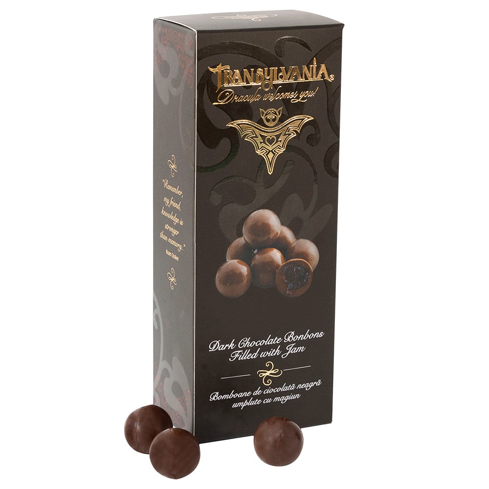 Bomboane de ciocolata cu magiun in forma de bilute 150g, Transylvania ...