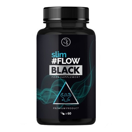 Tablete de slabit Slim flow black 60 caps - eMAG.ro