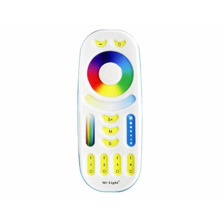 Telecomanda Wireless Mi-Light MiBoxer 2.4GHz 4-Zone RGB+CCT FUT092 ...