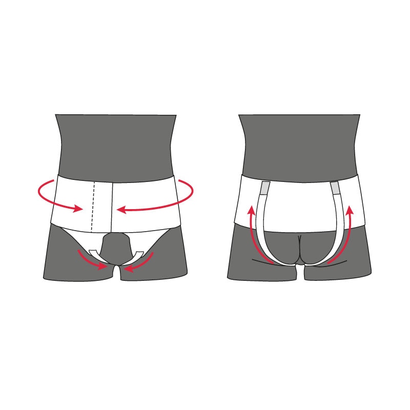 Centura pentru hernie inghinala, Toros Group, Marime L, Bilaterala, Bej ...