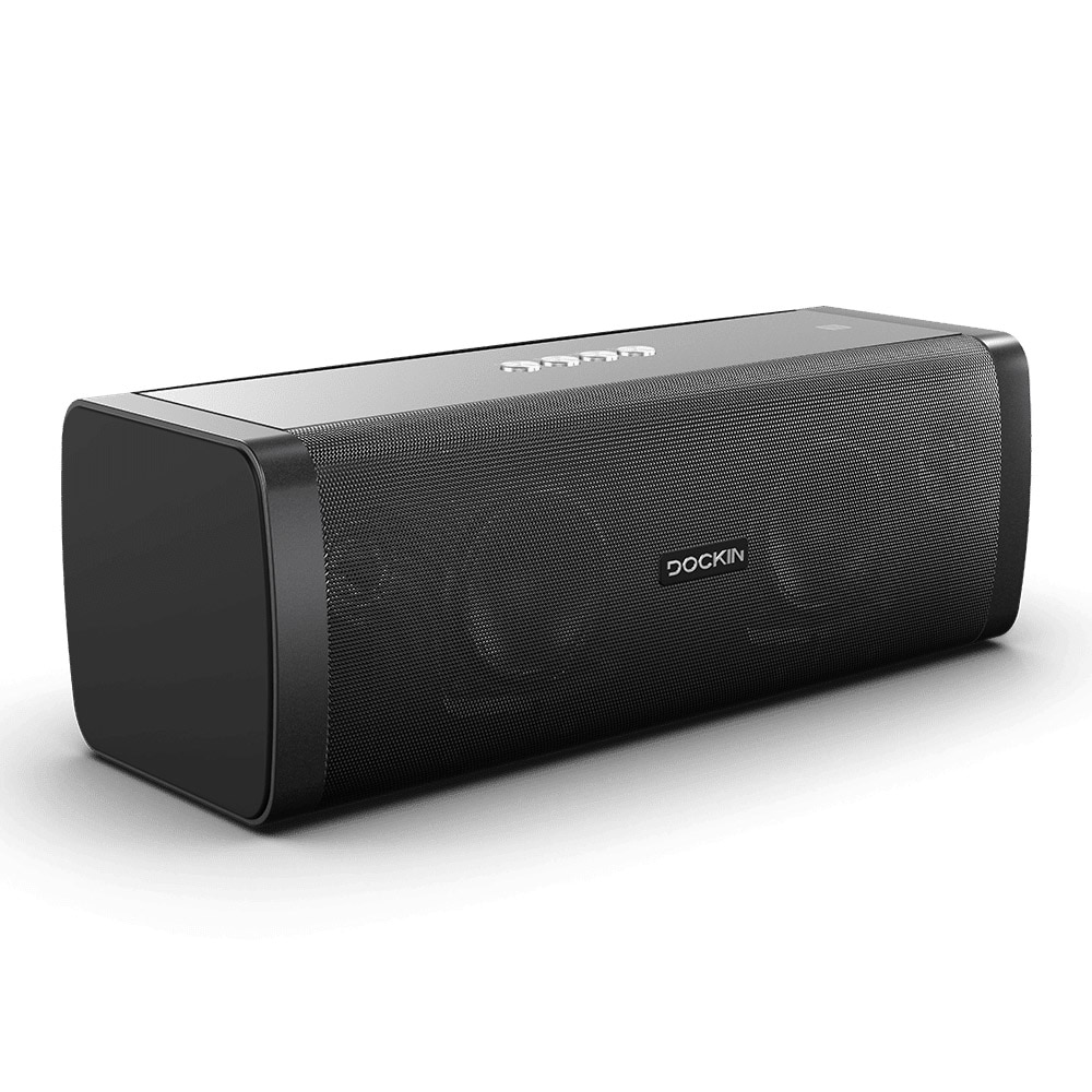 Boxa portabila, Dockin Bluetooth Fine+ Plus Negru - eMAG.ro