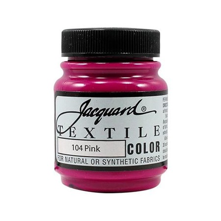 Vopsea pentru materiale textile Jacquard Textile Color, 67 ml, Pink ...