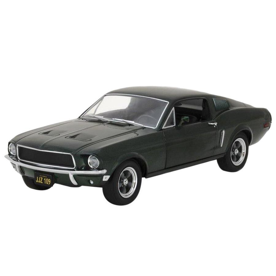 Macheta auto Ford Mustang GT Bullitt (1968), 1:24, Verde, Greenlight ...