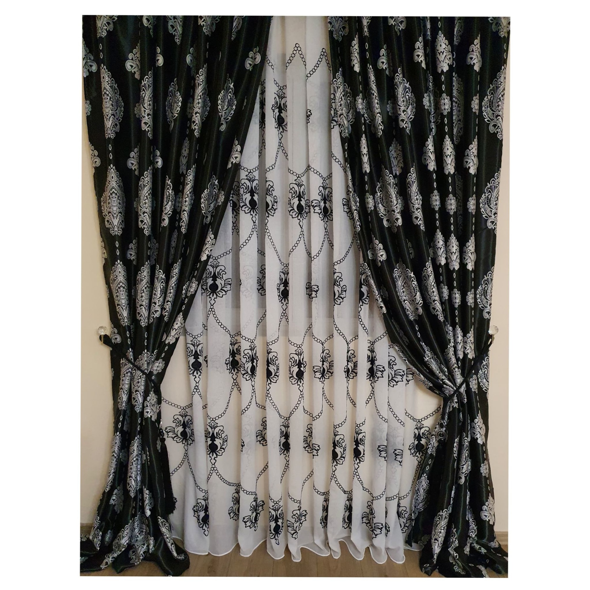 Set 2 draperii 2 x 125 cm all32 - eMAG.ro