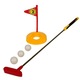 Set de joaca Golf cu 1 crosa si 3 bile, Plastic, Multicolor - eMAG.ro