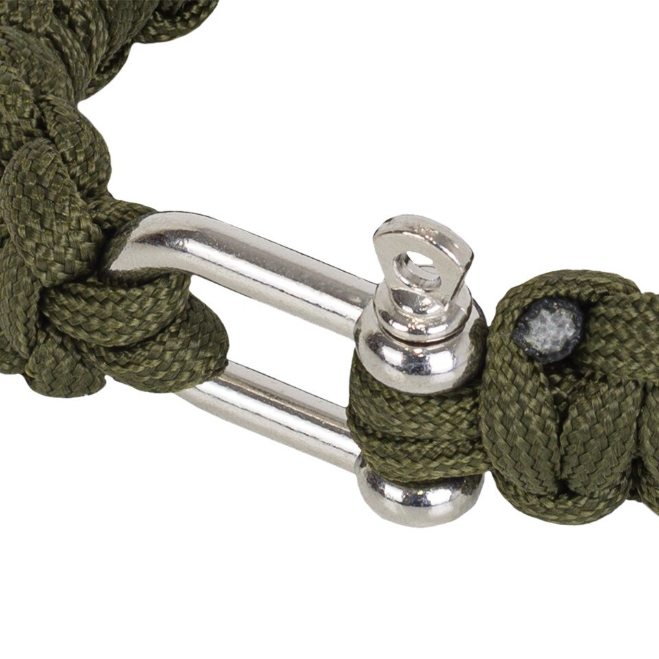 Bratara Tactica Paracord Olive Drab Element - eMAG.ro