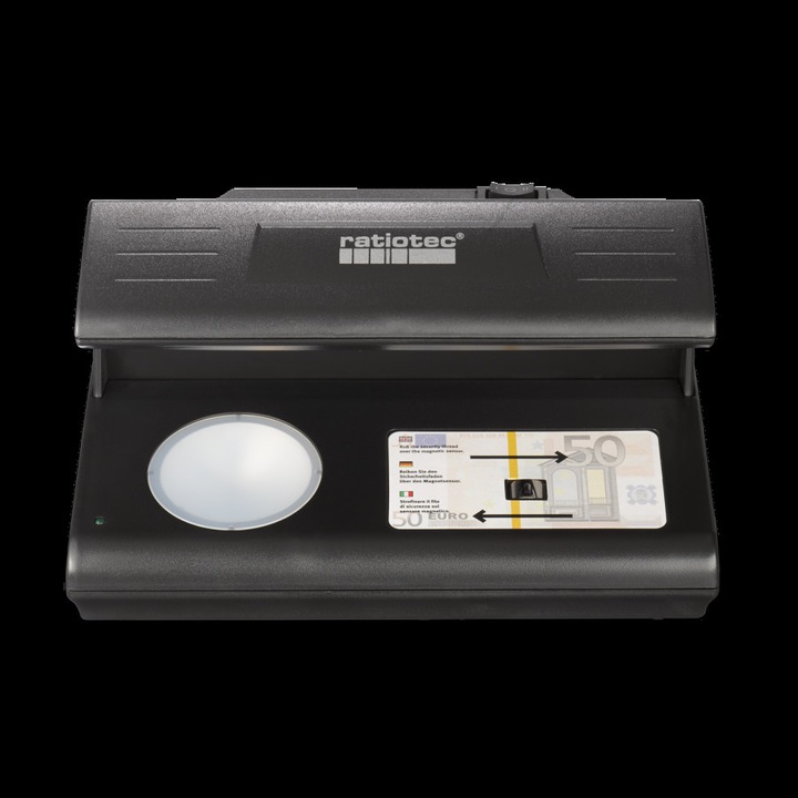 Verificator bancnote si documente UV Ratiotec Soldi 185 - eMAG.ro