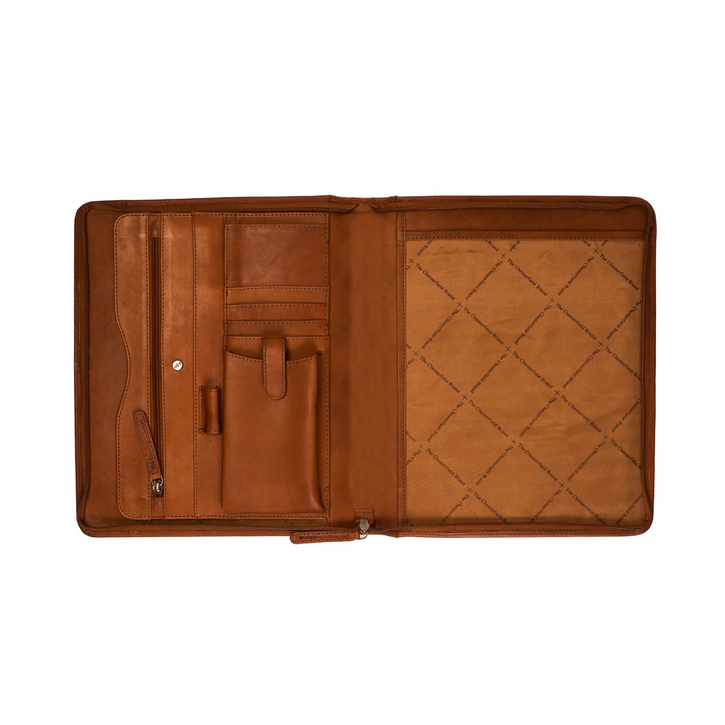 Mapa din piele naturala, The Chesterfield Brand, pentru acte si tableta ...