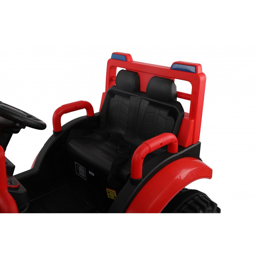 Tractor electric cu remorca si telecomanda Nichiduta Country Red - eMAG.ro