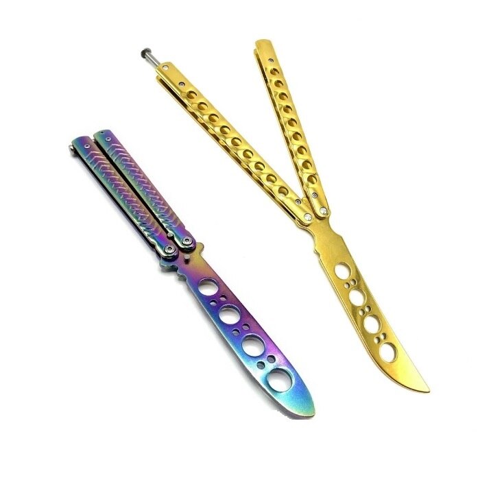 Set format din Cutit Butterfly Gold si Cutit Butterfly Fade - eMAG.ro