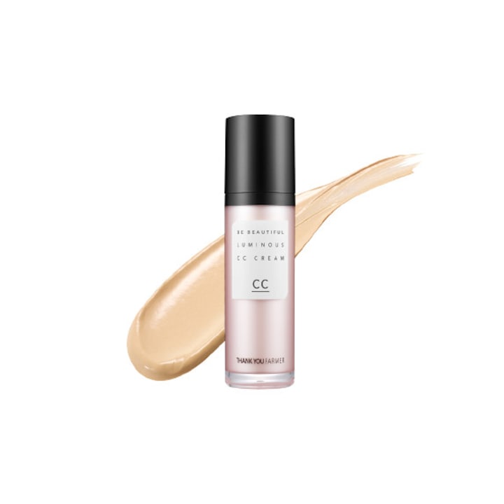 Crema luminoasa, CC Cream Thank You Farmer, Be Beautiful, SPF30, 40ml ...
