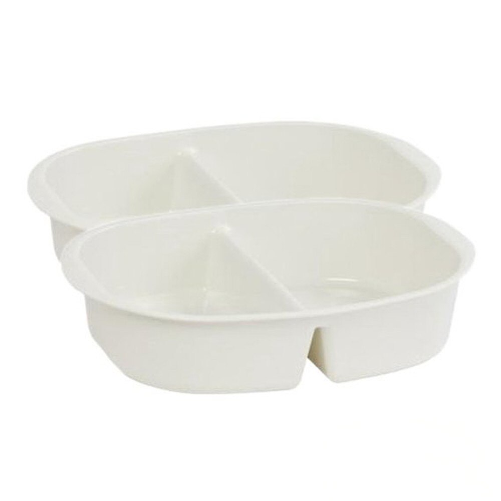 DE BLOCAT Set 2 cutii alimente, compartimentate, Microwave, 1L - eMAG.ro