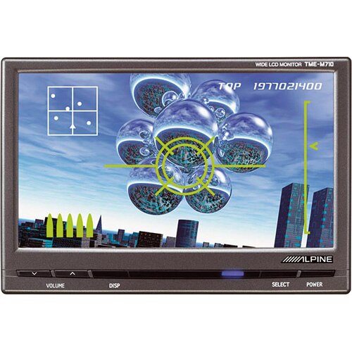 Monitor LCD auto TME-M710 Alpine, 6.5", wide - eMAG.ro