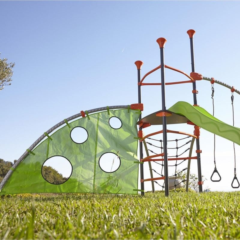 Loc de joaca modular Trufi T-Rex, cu tobogan, Garantie 10 ani - eMAG.ro