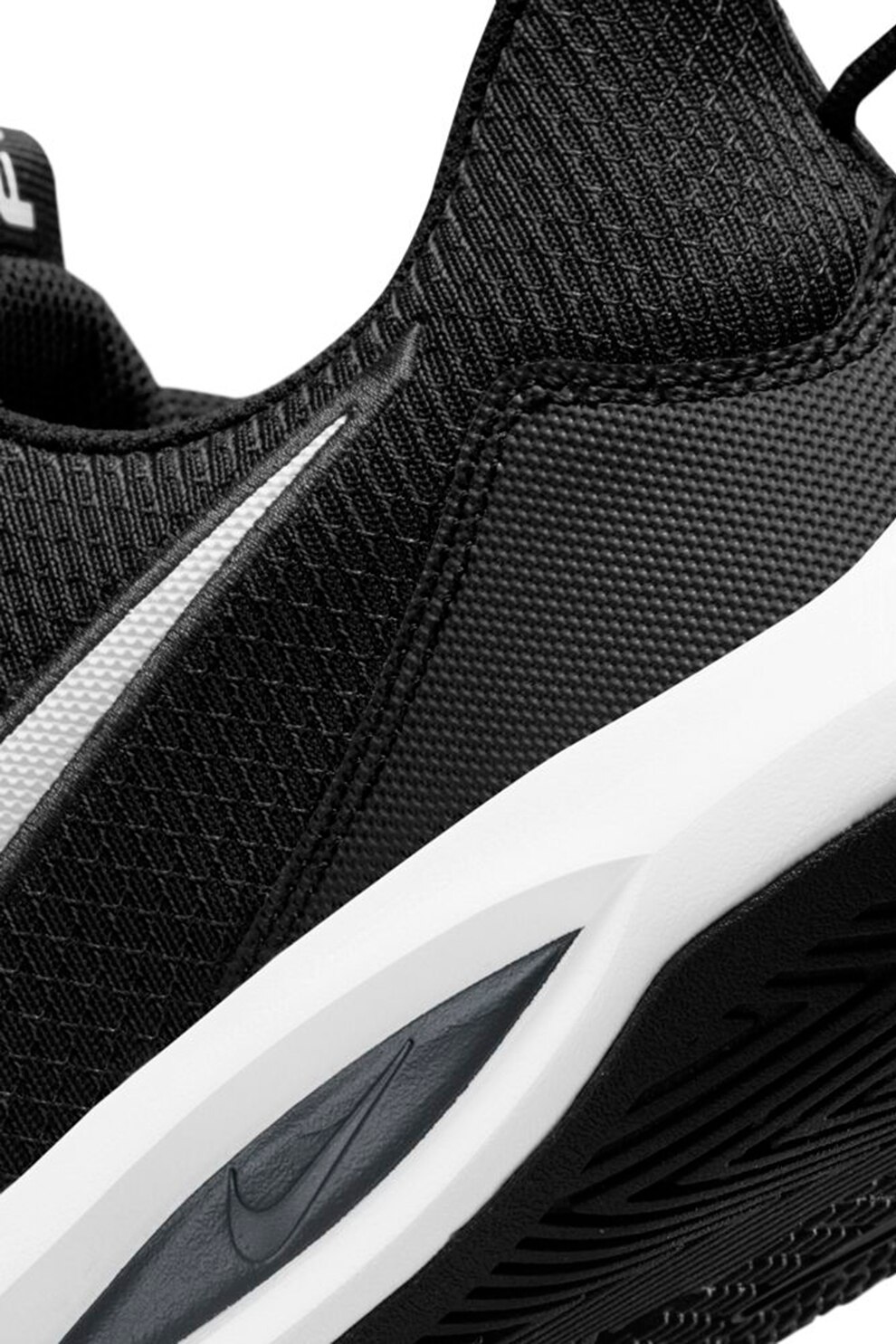 Nike, Унисекс баскетболни обувки Precision Flyease, Черен, 9 - eMAG.bg
