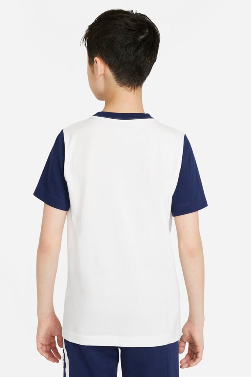 Nike, Amplify logós póló, Fehér/Kék, 128-137 CM Standard - eMAG.hu