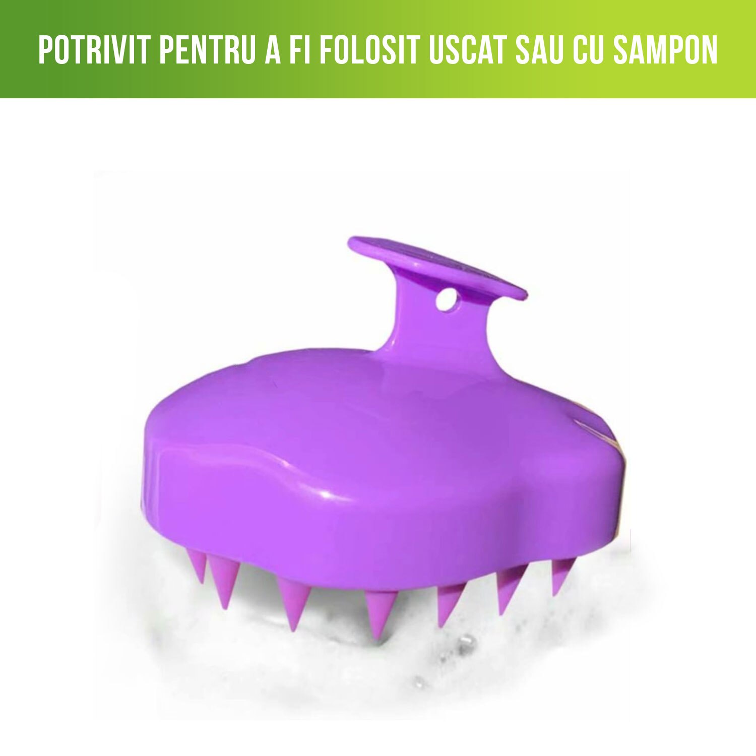 Dispozitiv pentru masaj capilar, zioda smart essentials®, din silicon ...