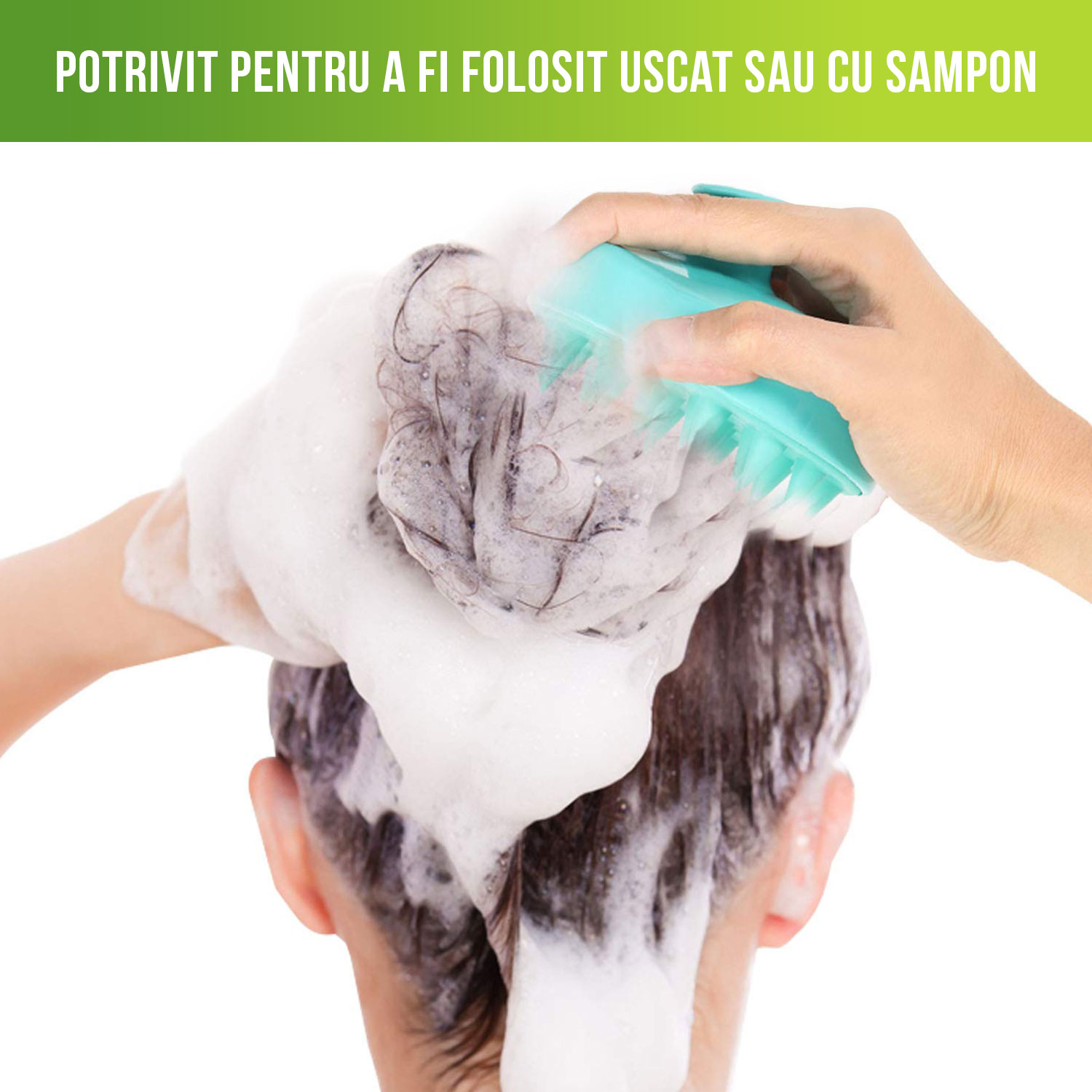 Dispozitiv pentru masaj capilar, zioda smart essentials®, din silicon ...