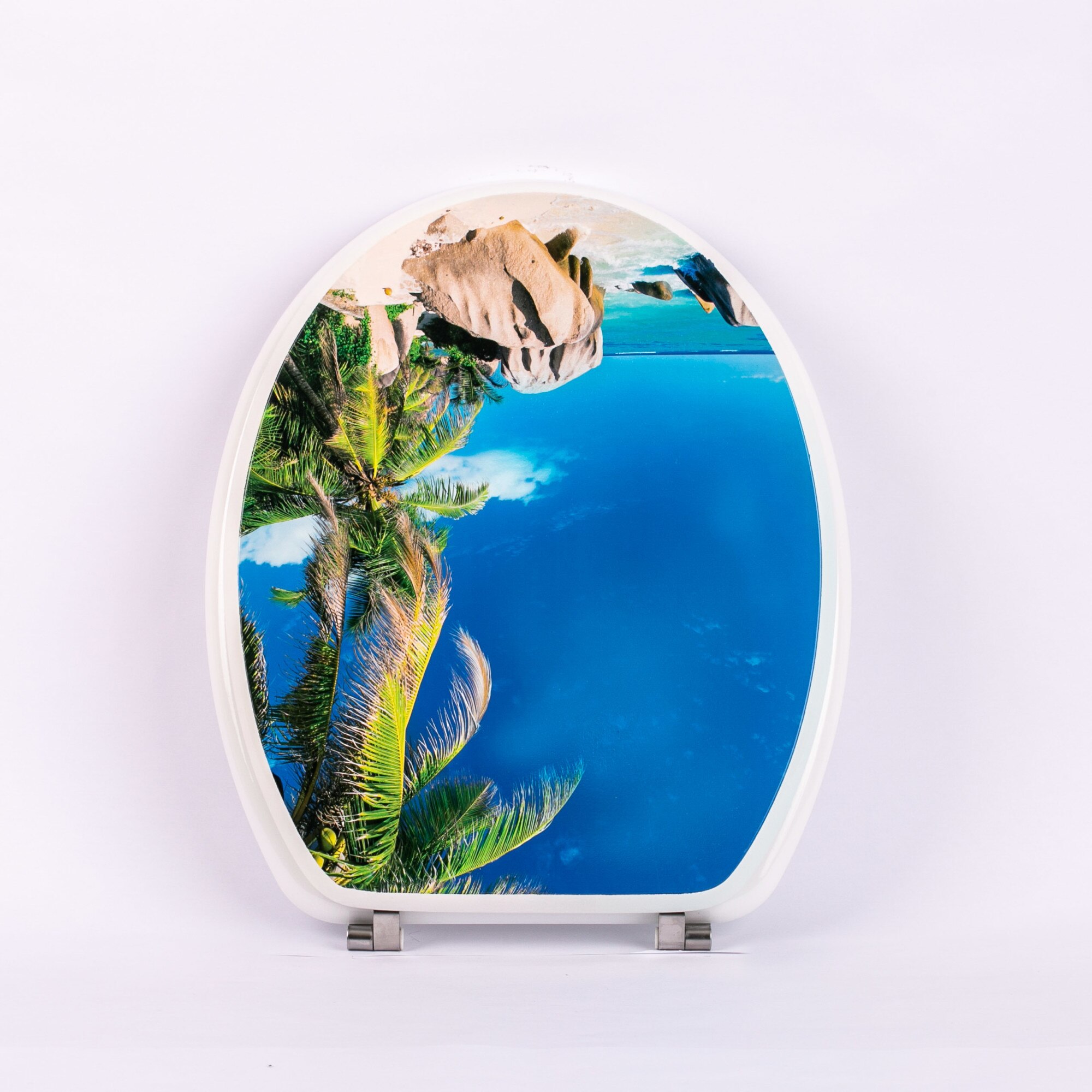Capac WC Coco Beach, Tendance, MDF, Multicolor - eMAG.ro