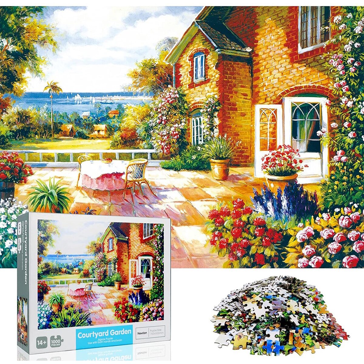 Puzzle Mappy - O zi de vara, 1000 piese - eMAG.ro