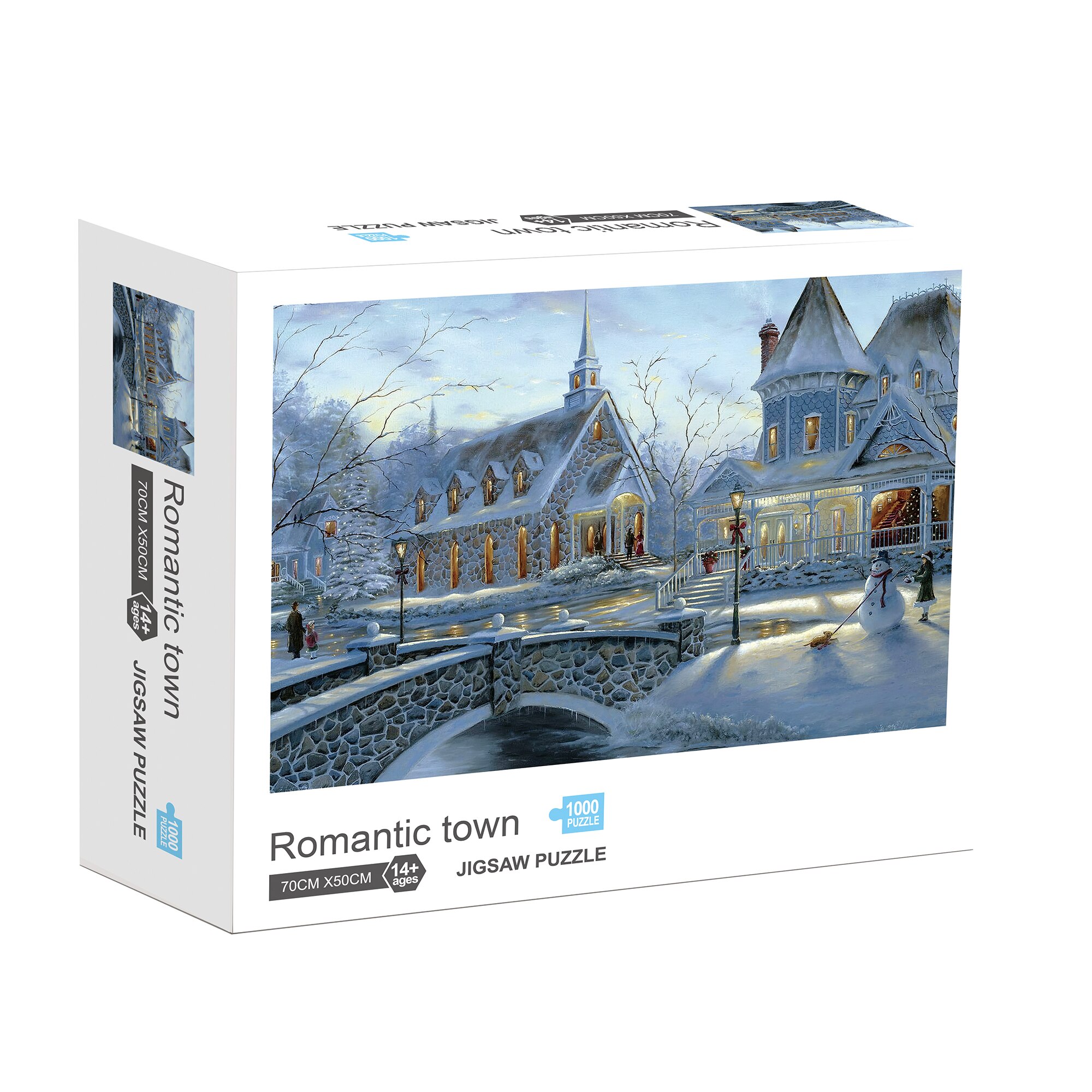 Puzzle Mappy - Iarna, 1000 piese - eMAG.ro