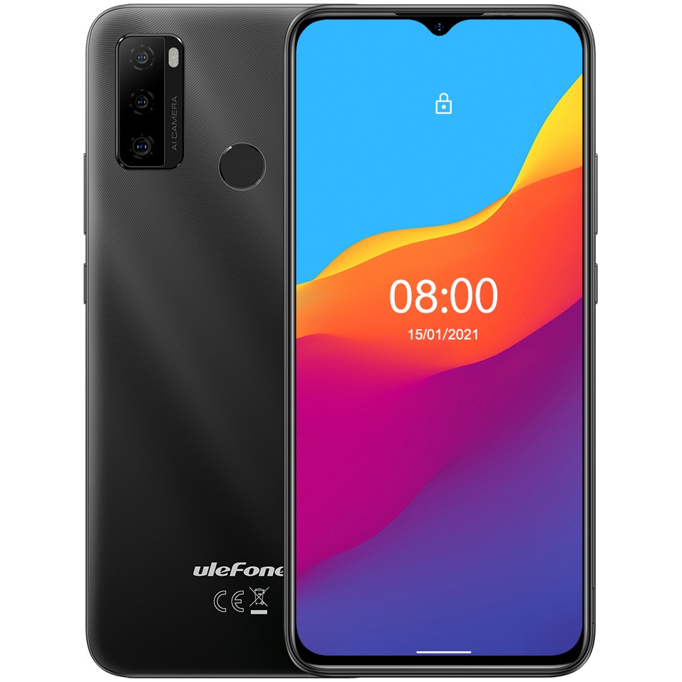 Telefon mobil Ulefone Note 10, 32GB, 4G, Black - eMAG.ro