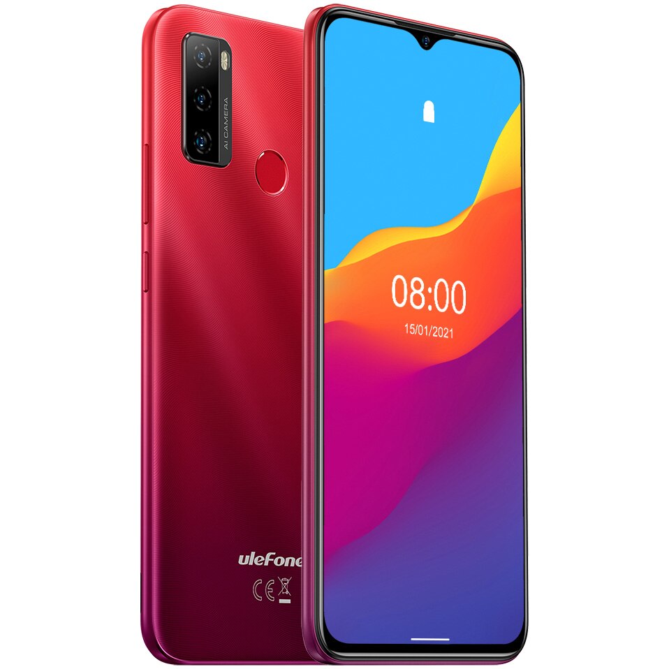 Telefon mobil Ulefone Note 10, 32GB, 4G, Red - eMAG.ro