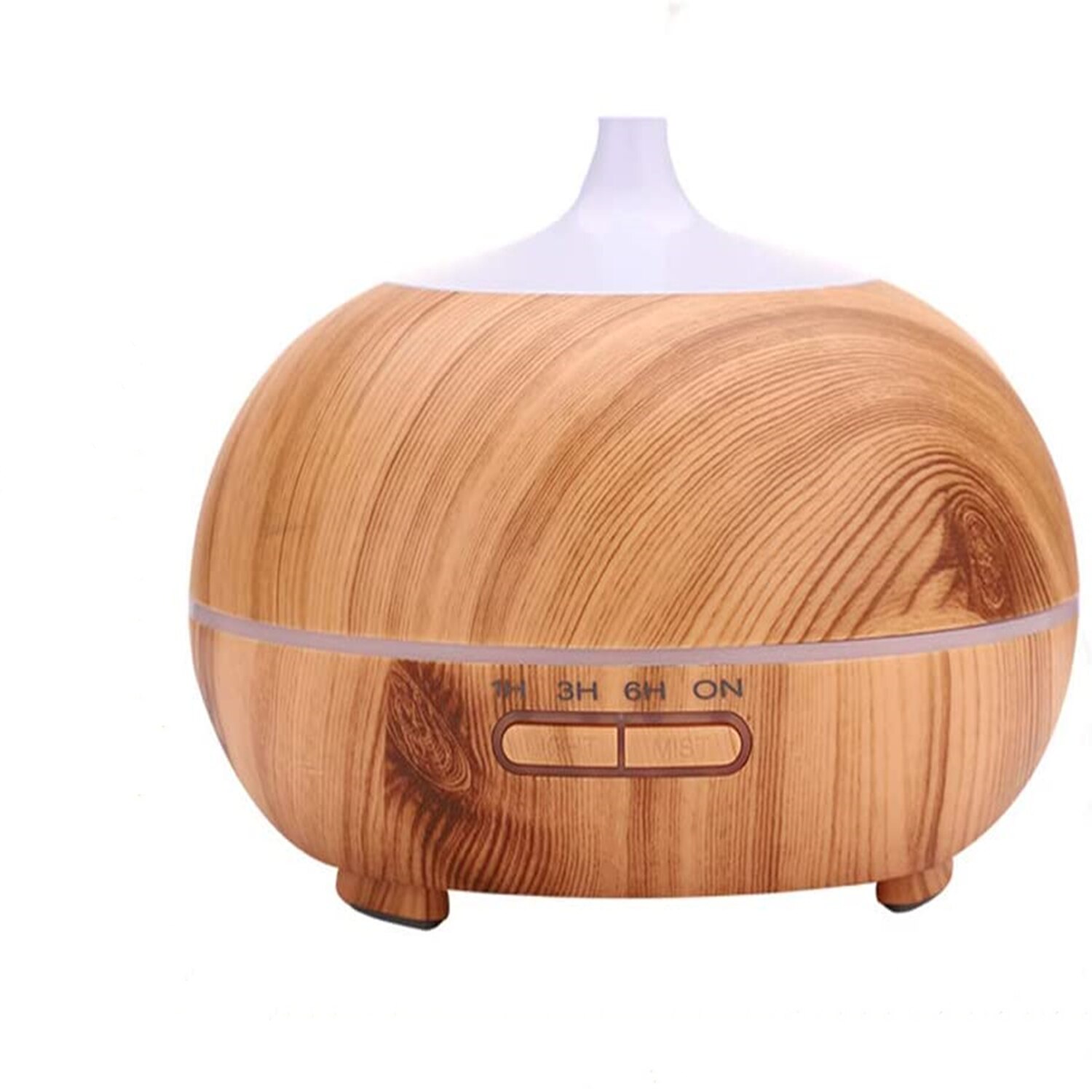 Difuzor de aroma cu ultrasunete, Pentru aromaterapie, Maro, 300ml - eMAG.ro