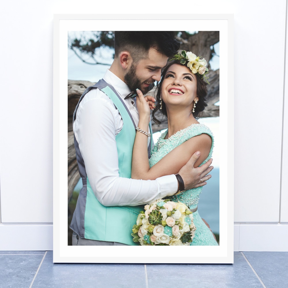 Személyre szabott festmény Kép, természetes fából, Valentin napi ...