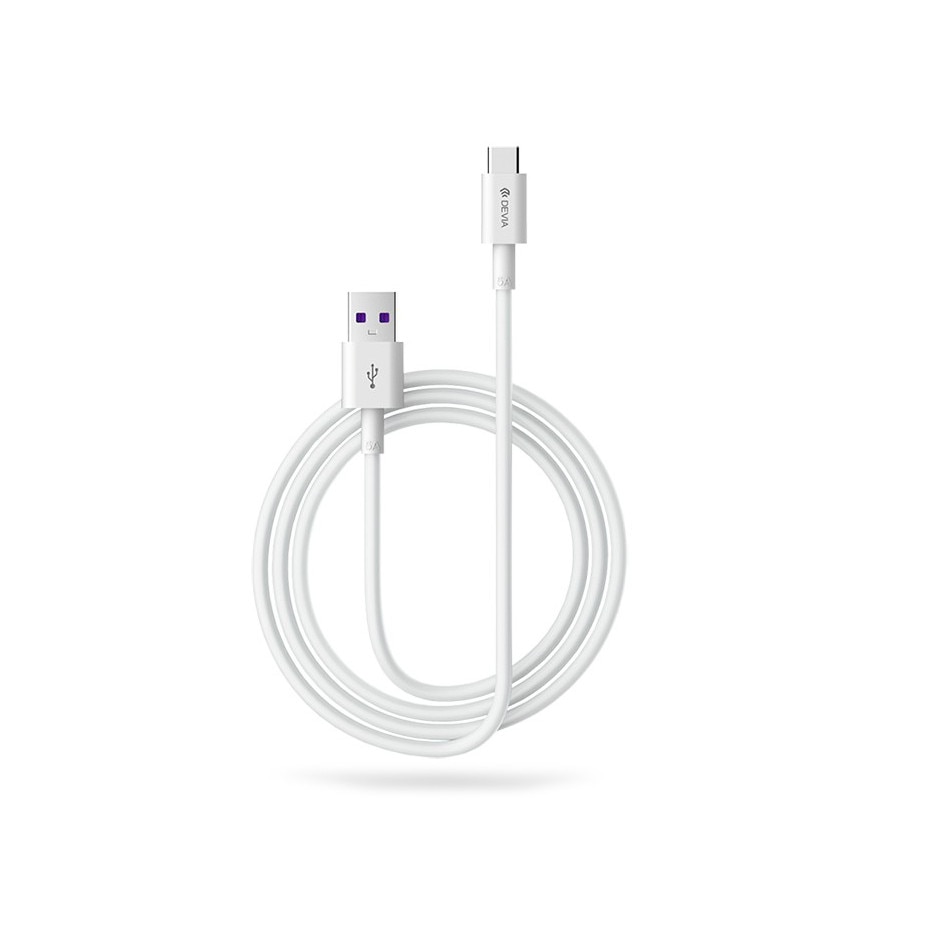 Devia Usb кабел за зареждане и данни с 1 5 M кабел Type C конектор