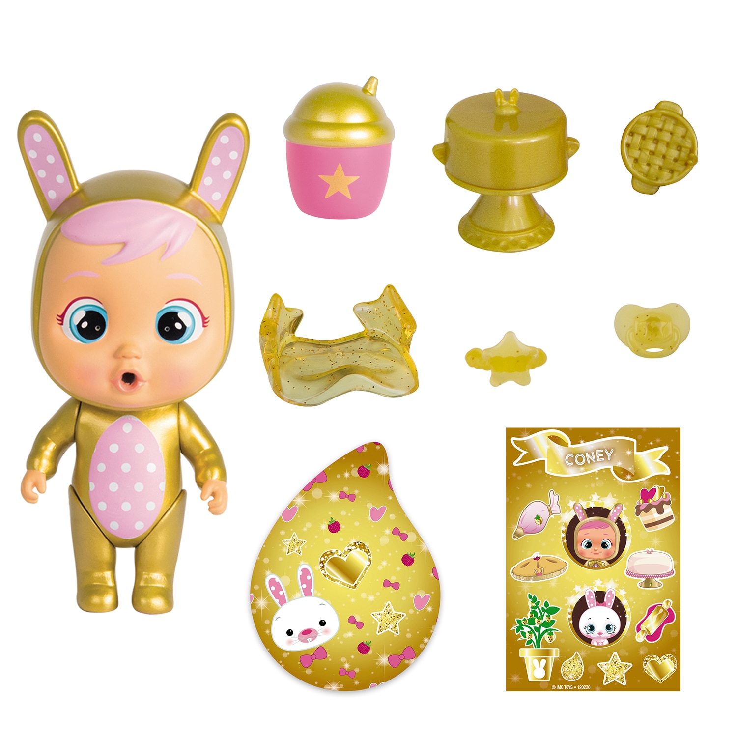 Papusa Cry Babies Magic Tears - Gold edition - eMAG.ro