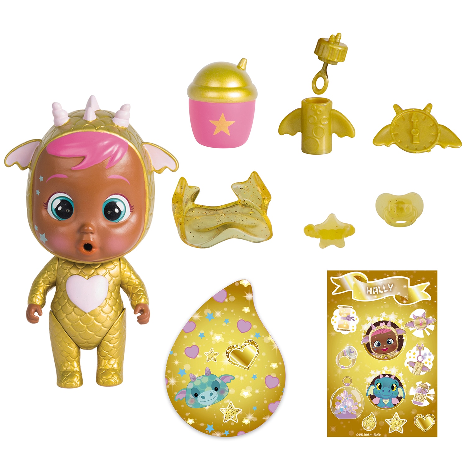 Papusa Cry Babies Magic Tears - Gold edition - eMAG.ro